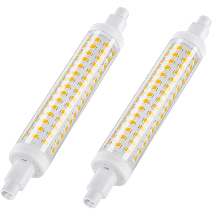 Set de 2 Inlocuitori pentru Becuri Halogene de 125 W, DiCUNO R7s LED ...