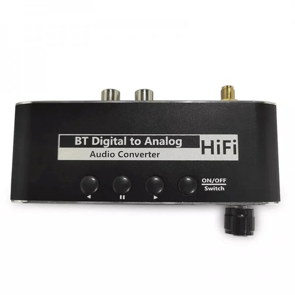 Аудио конвертор Bluetooth DAC, преобразуване на цифров към аналогов ...