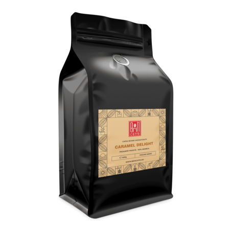 Cafea boabe Caramel Delight - 500g, Brin Caffé - eMAG.ro