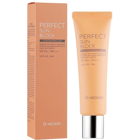 Crema pentru fata hidratanta Perfect Sun Block SPF50 Dr Hedison, 50 ml ...