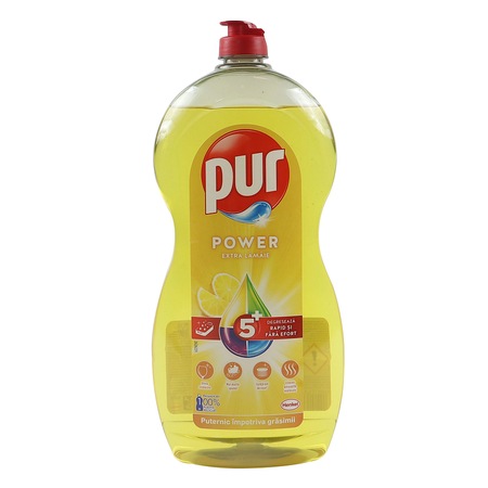 Detergent Pur Pentru Vase Lichid 450ML Lemon - eMAG.ro