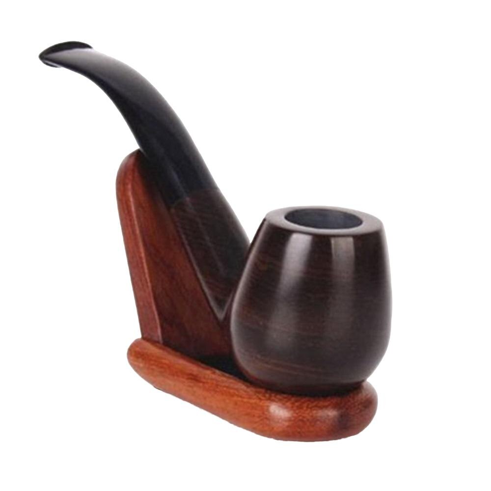 Pipa de fumat, Lemn Abanos, 10 filtre, Maro - eMAG.ro