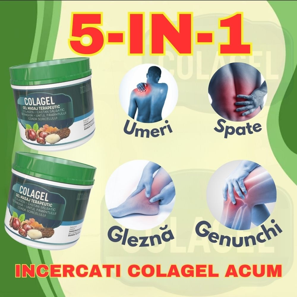 Colagel, Gel Masaj Terapeutic 275ml – Pentru Dureri Articulare ...