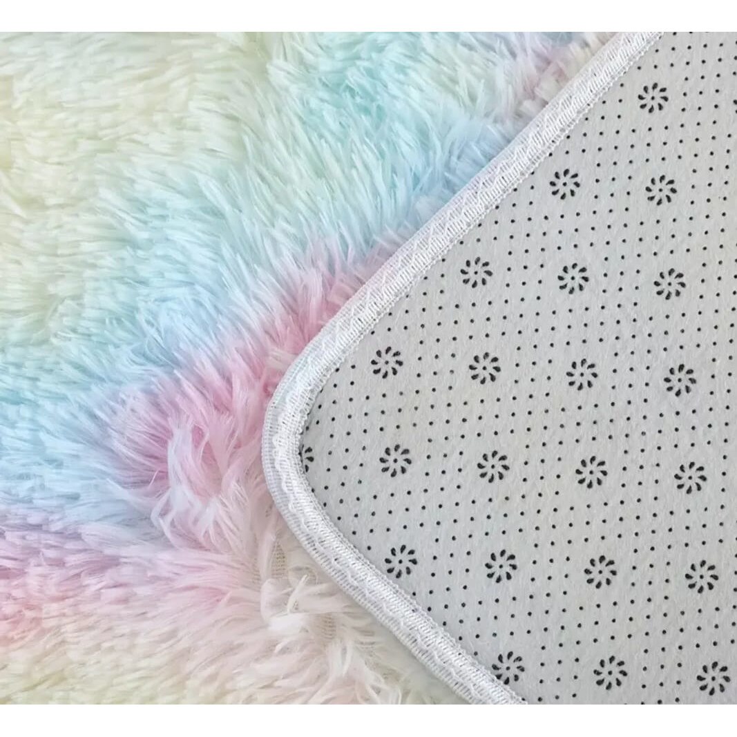 Covor Fluffy Premium, 150 x 200 cm, Multicolor - eMAG.ro