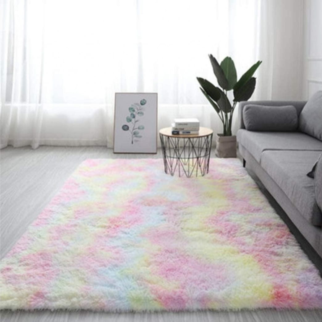 Covor Fluffy Premium, 150 x 200 cm, Multicolor - eMAG.ro