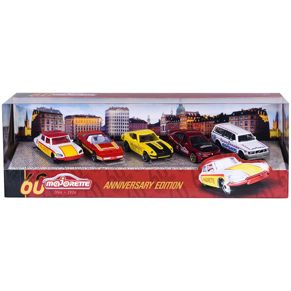 Set Majorette Anniversary Edition cu 5 masinute - eMAG.ro