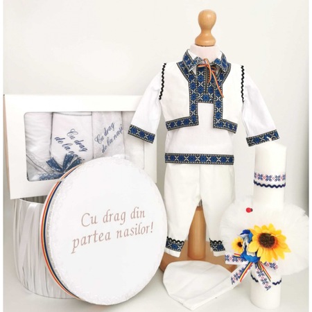 Set de Botez Baiat Traditional 4 piese - eMAG.ro