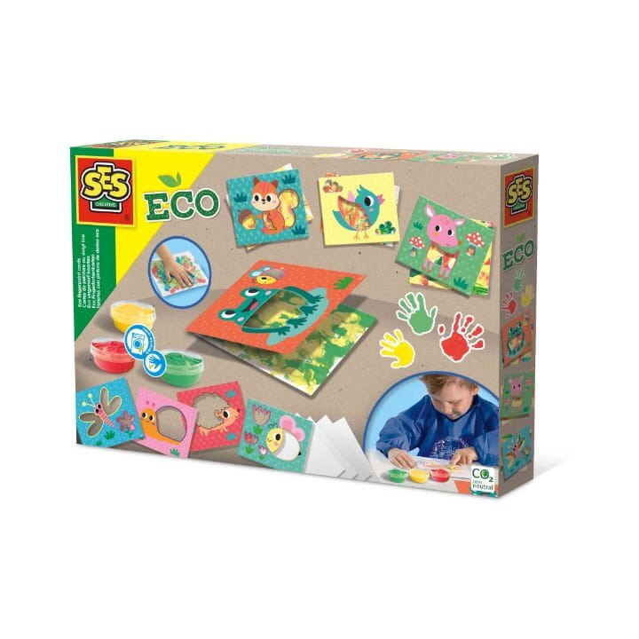 Set pictura pentru copii, SES Creative, Hartie, 1+ani, Multicolor - eMAG.ro