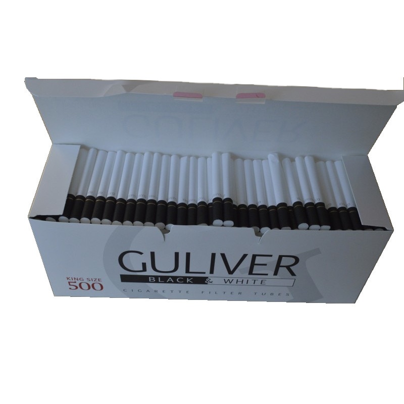 Tuburi tigari Guliwer Black&White 500 - eMAG.ro