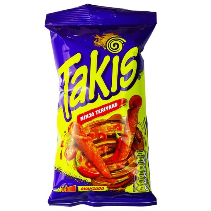 Takis, Ninja Teriyaki, 90g - eMAG.ro