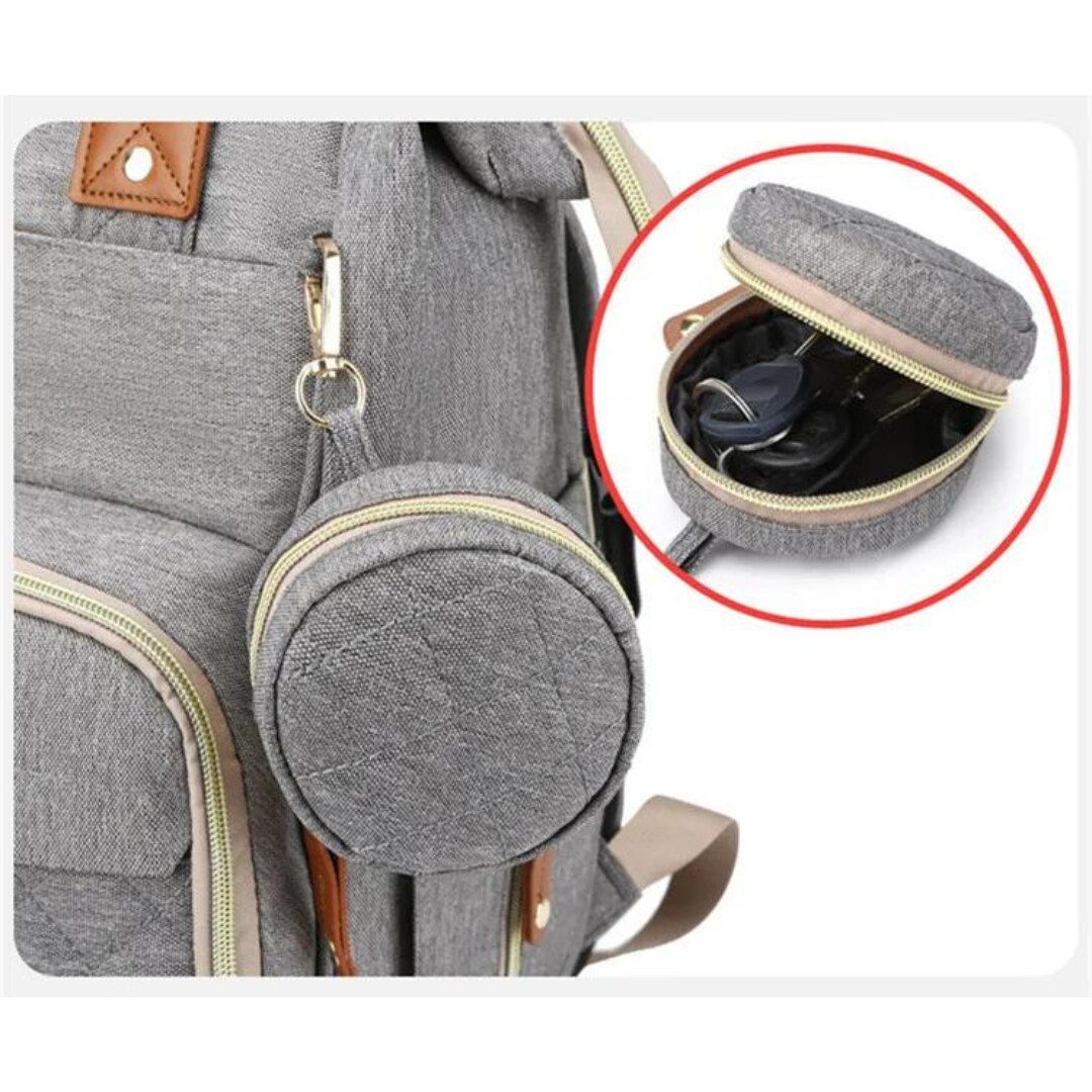 Rucsac, Lemaro®, pentru Mama, Tata si Copil, Impermeabila, cu Port USB ...