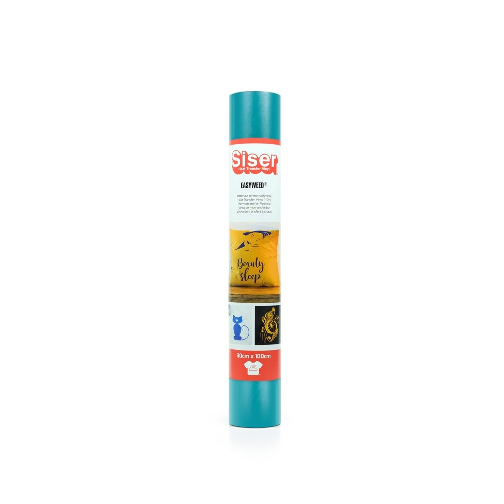 Rola Vinil Siser EasyWeed P.S. Film HTV, 30x100cm, Culoarea Teal - eMAG.ro