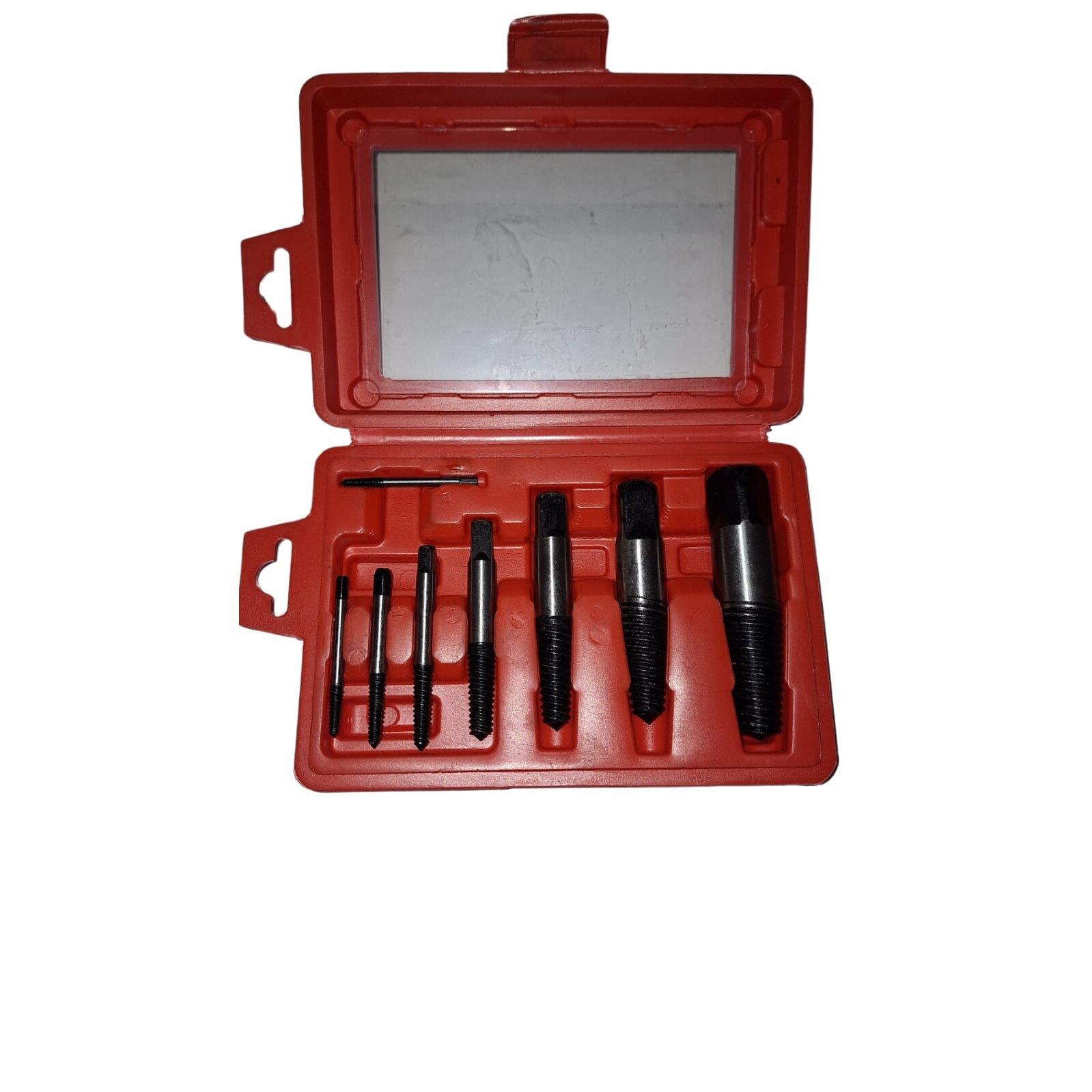 Set Profesional 8 extractoare pentru suruburi rupte, ruginite, cutie ...