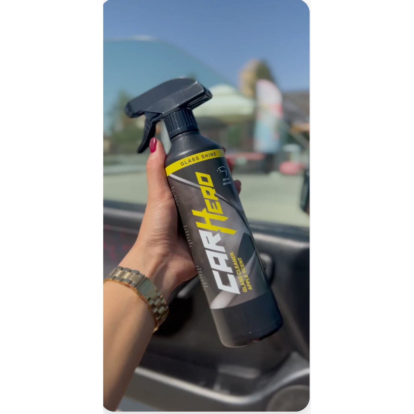 Solutie de curatat parbrizul si sticla-Glass Shine 500ml - eMAG.ro