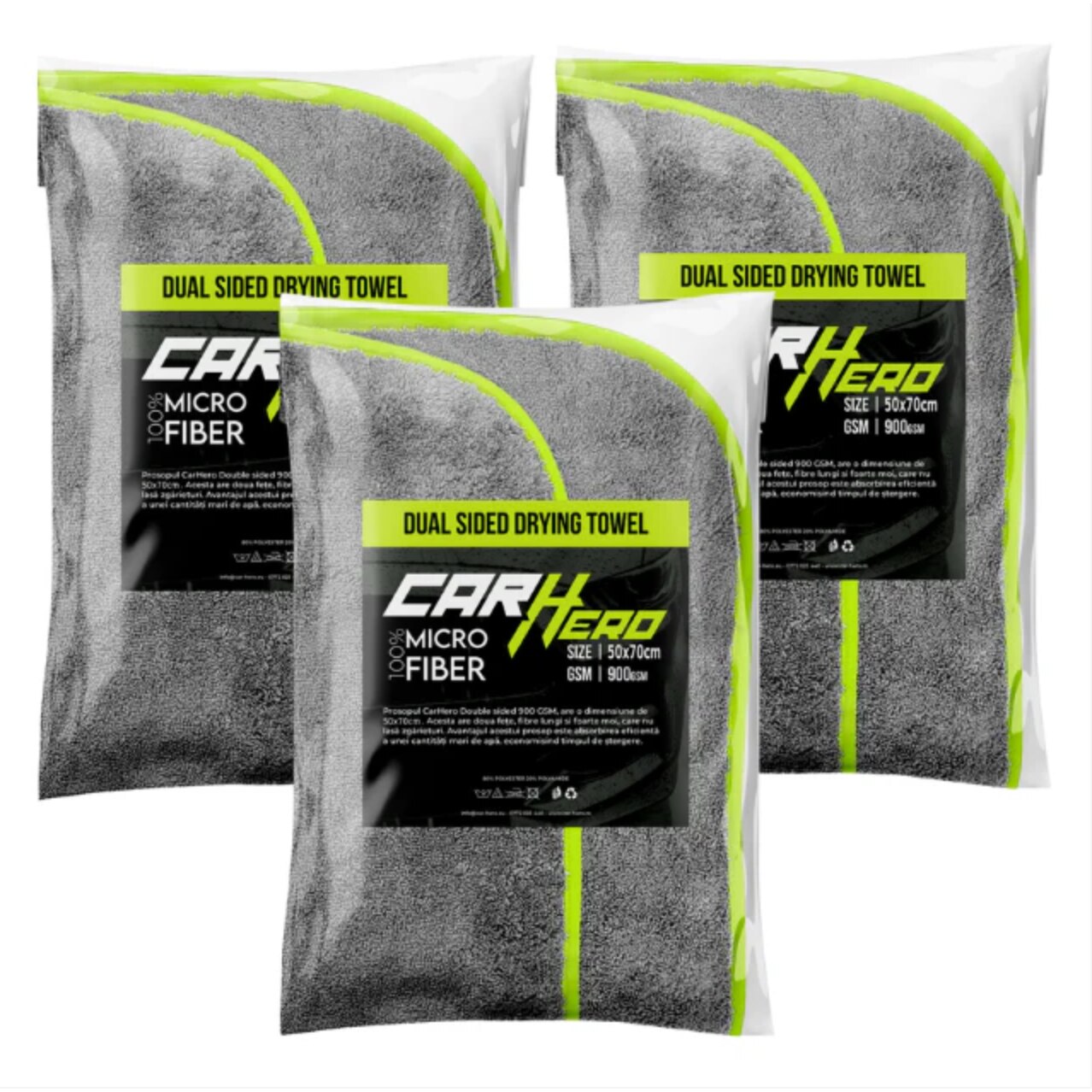 Prosop Ultra Absorbant, Car Hero, Profesional, Uscare Rapida ...