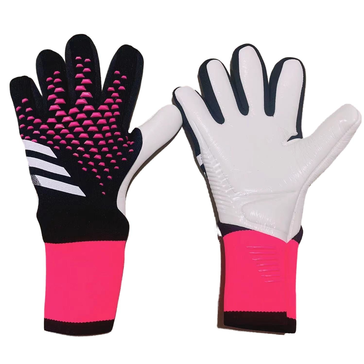 Manusi De Portar Fotbal Copii MaNusI Portari, Yeain, Latex, Roz, Nr 9 ...