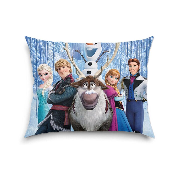 Perna pentru copii, Model animat, 45x45 cm, bleu - eMAG.ro