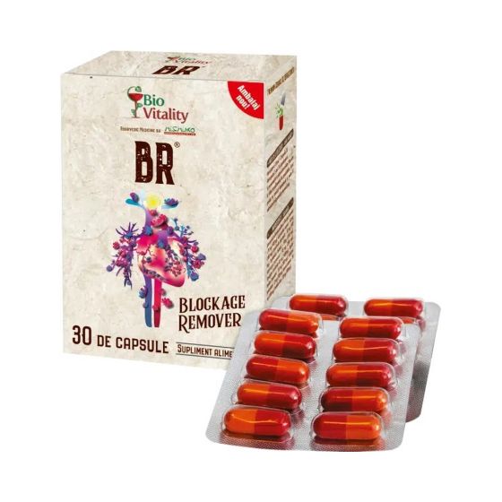 Blockage Remover 30 capsule Bio Vitality - eMAG.ro
