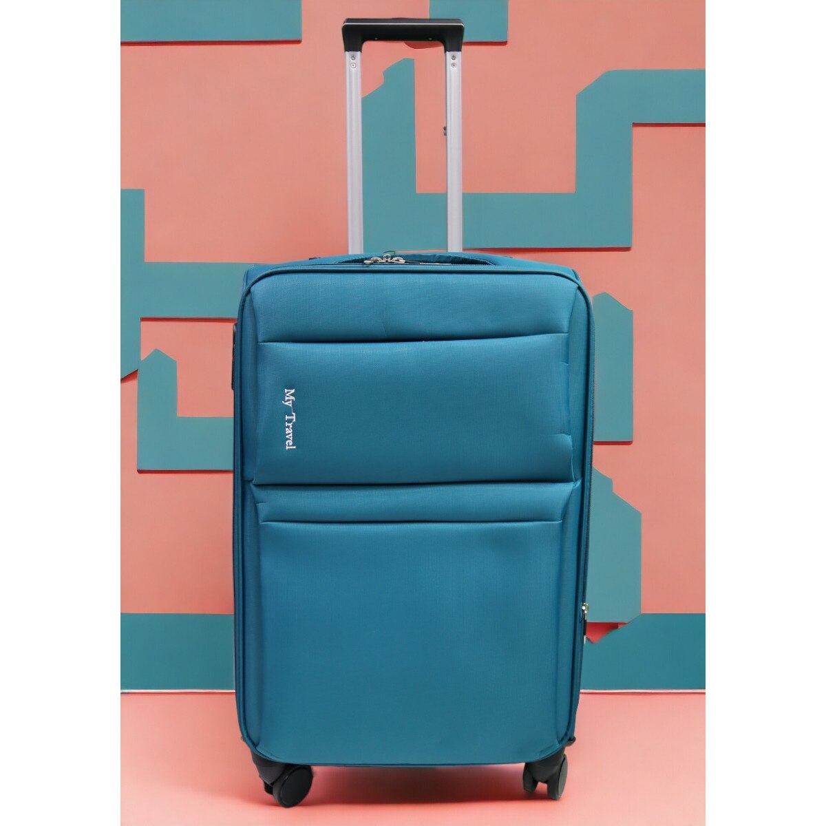 Trolere set B-001, 3 dimensiuni 20", 24", 28", 4 roti pivotante, green ...