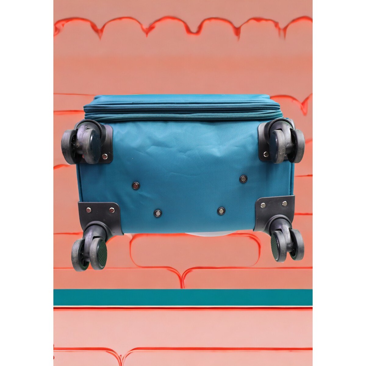 Trolere set B-001, 3 dimensiuni 20", 24", 28", 4 roti pivotante, green ...