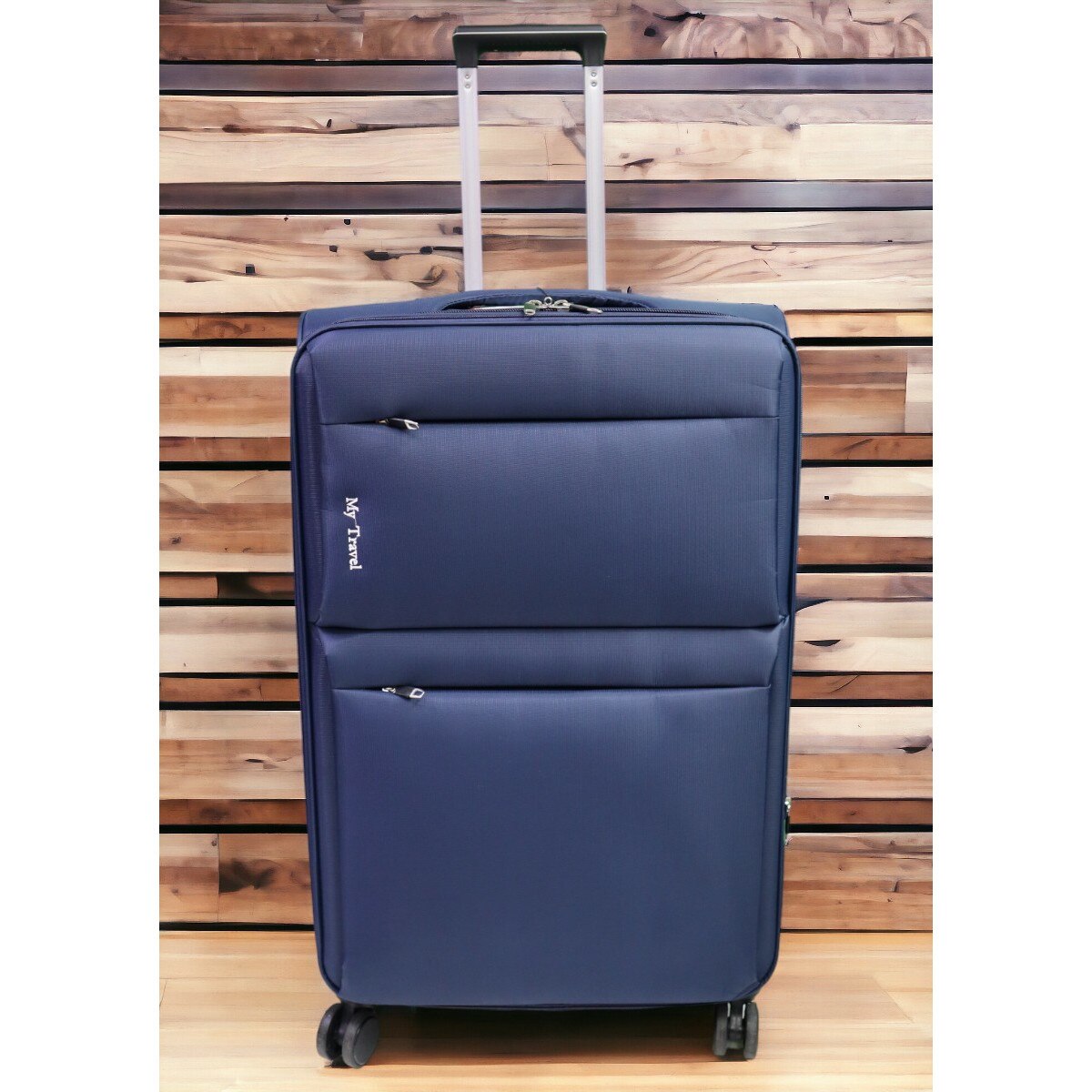 Trolere set B-001, 3 dimensiuni 20", 24", 28", 4 roti pivotante, blue ...