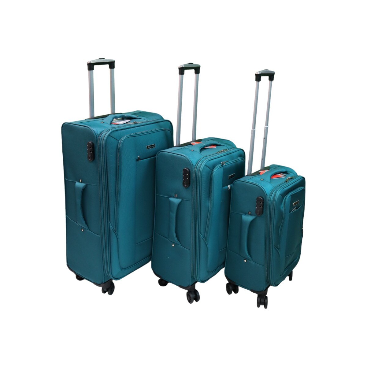 Set De Trolere My Travel B539, 3 dimensiuni 20", 24", 28" green - eMAG.ro