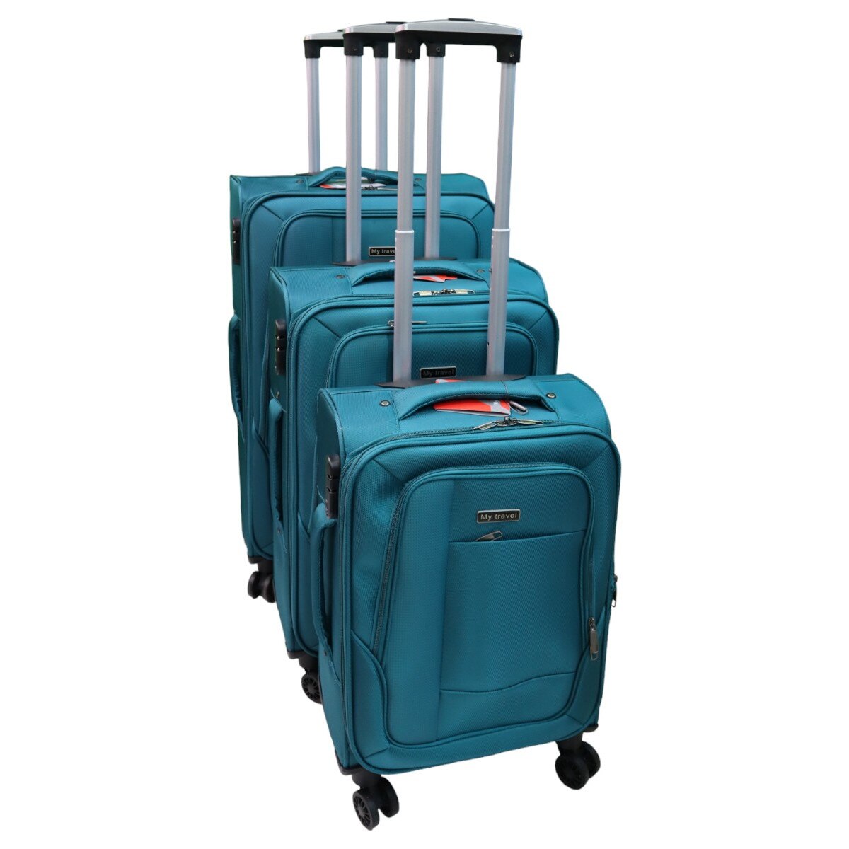 Set De Trolere My Travel B539, 3 dimensiuni 20", 24", 28" green - eMAG.ro
