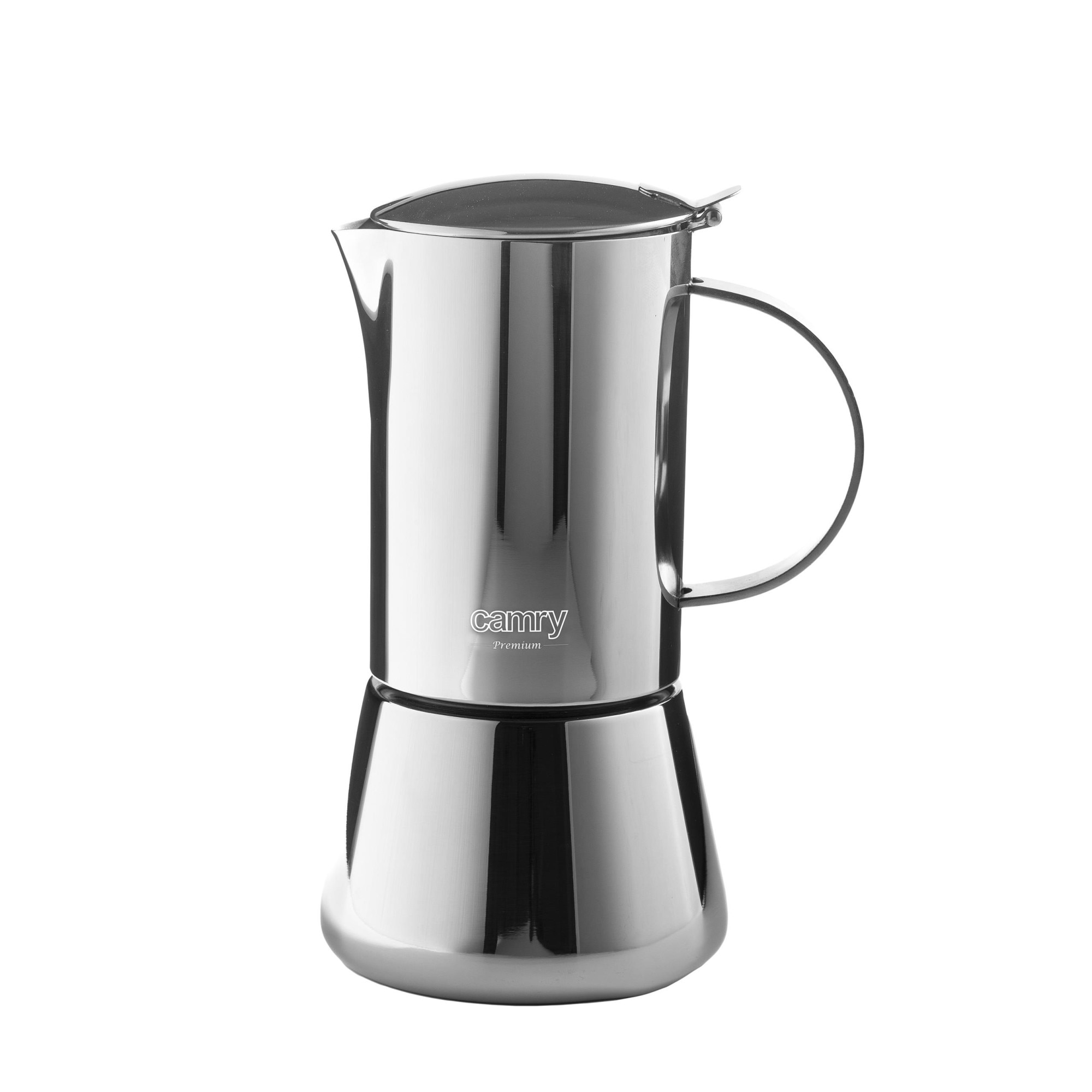 Espressor pentru aragaz, Cramy, CR4418, 620ml(500ml), inox, Inductie ...