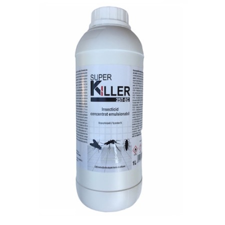Insecticid concentrat emulsionabil, Super Killer 25 T EC, 1 litru - eMAG.ro