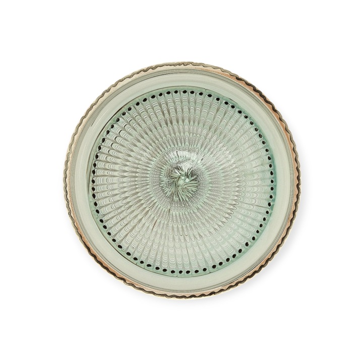 Strachina Traditionala 2427 model Coada de Paun culoare Verde - eMAG.ro