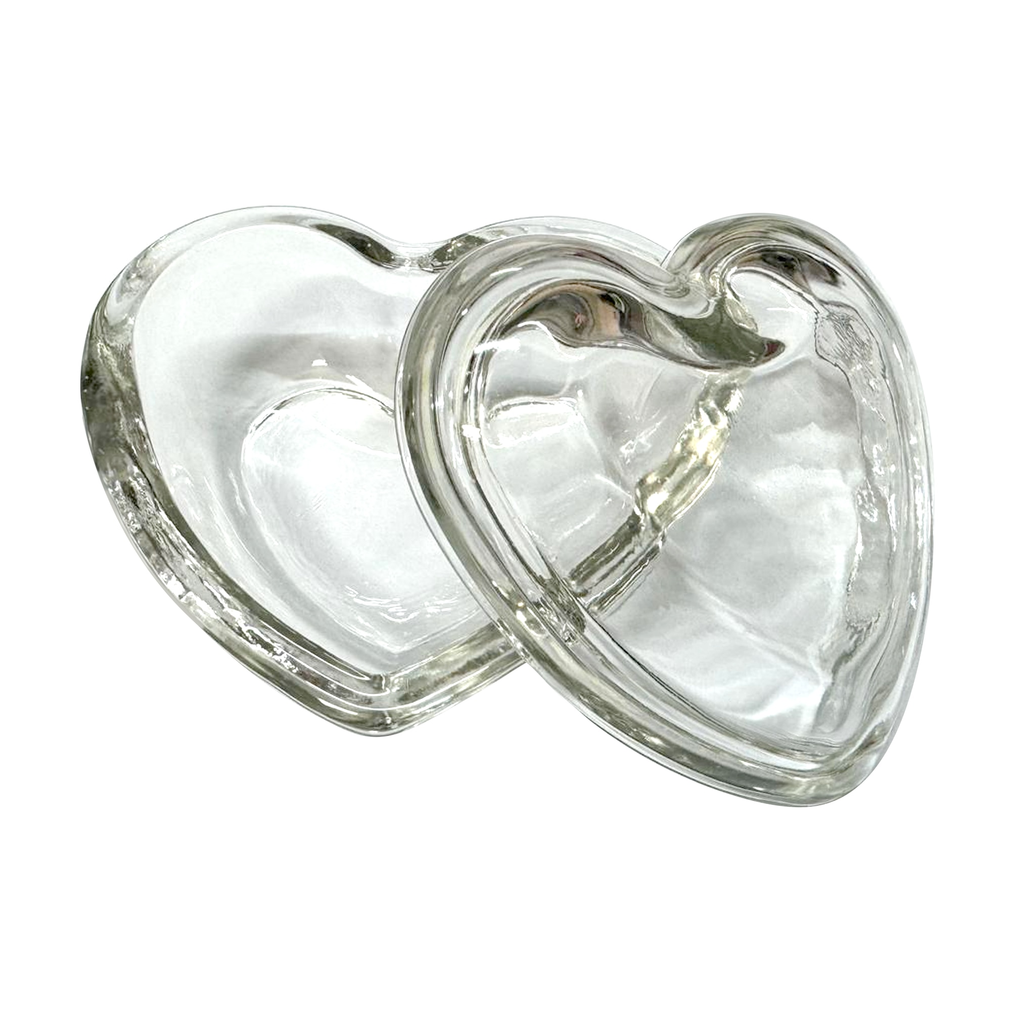 Bomboniera sticla model Inima - eMAG.ro