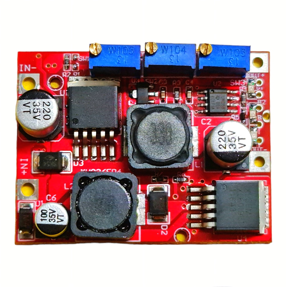 Modul ridicare/coborare tensiune (boost-buck), XL6019/LM2596, 3A de la ...