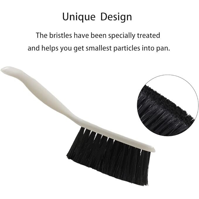 Set Matura + Faras, JENUOS®, Plastic, pentru praf si apa, cu Dinti de ...