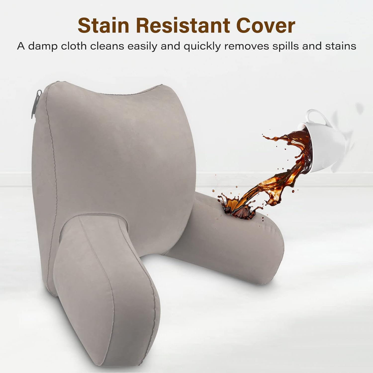 Perna pentru Citit cu Cotiere, Homca, 40 x 27 x 17 cm - eMAG.ro