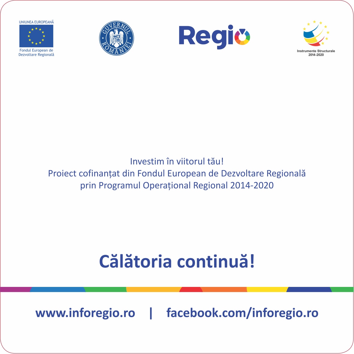 Autocolant informativ REGIO, decupat dupa contur, set 20 buc ...