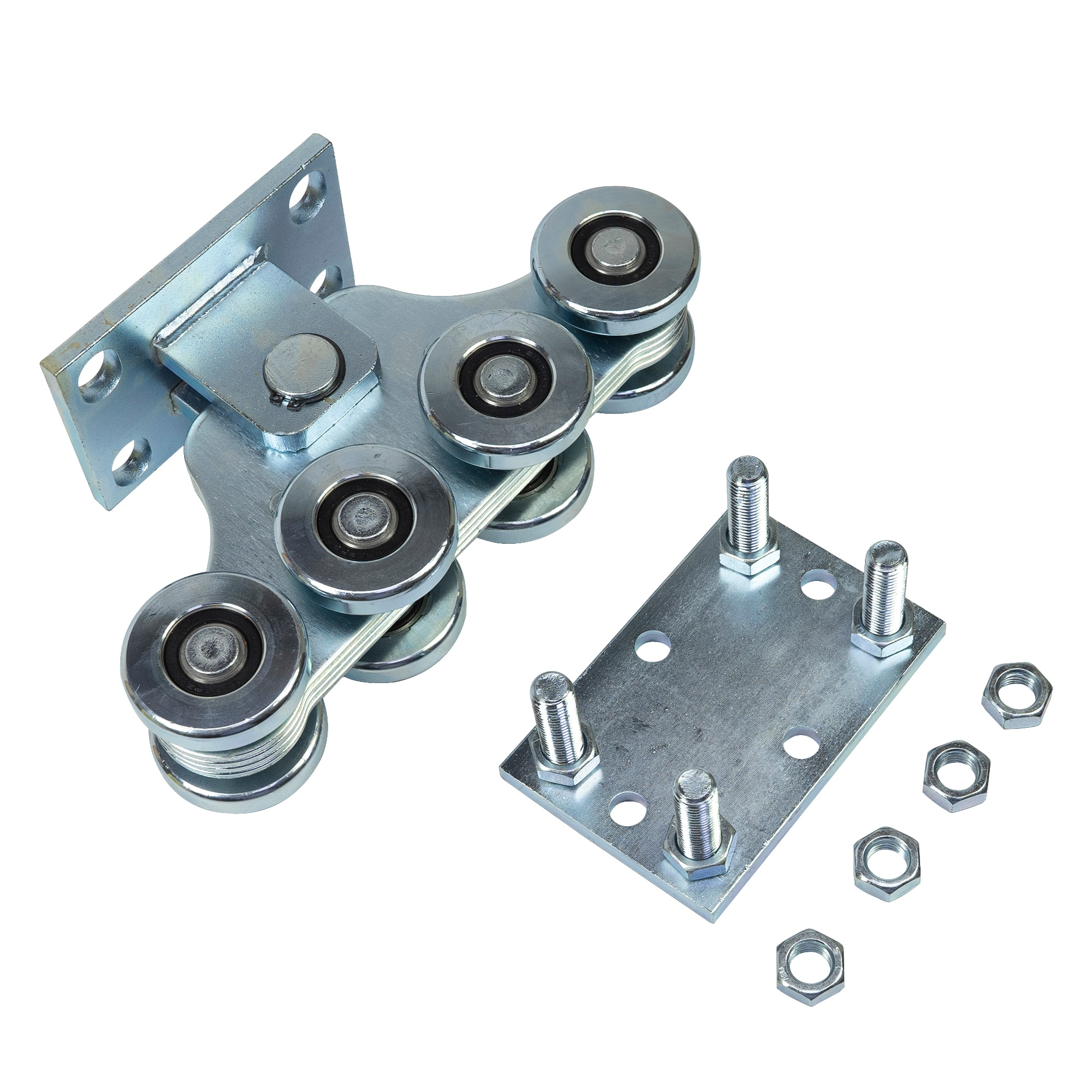 Kit roti PNI RPA200, pentru porti autoportante cu inaltime maxima 210 ...