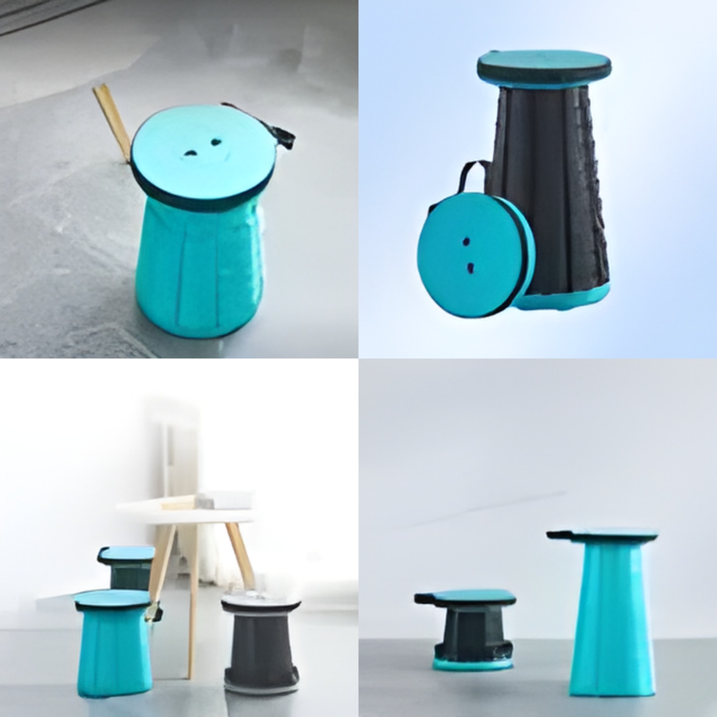 Scaun Pliabil Portabil Ajustabil - pentru Pescuit, Camping si Plaja ...