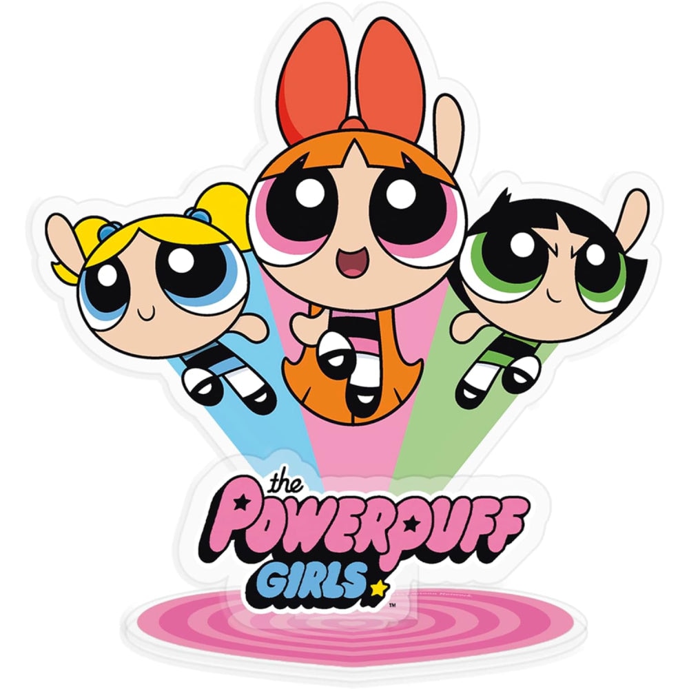 Figurina Acrilica Powerpuff Girls, Blossom, Bubbles and Buttercup, 10 ...
