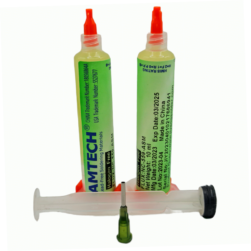 Pasta decapanta, flux Amtech NC-559-ASM, fara plumb, Kit 2 bucx10ml ...