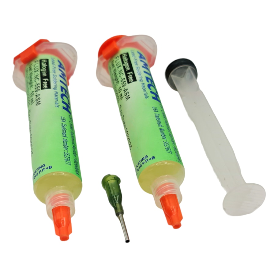 Pasta decapanta, flux Amtech NC-559-ASM, fara plumb, Kit 2 bucx10ml ...