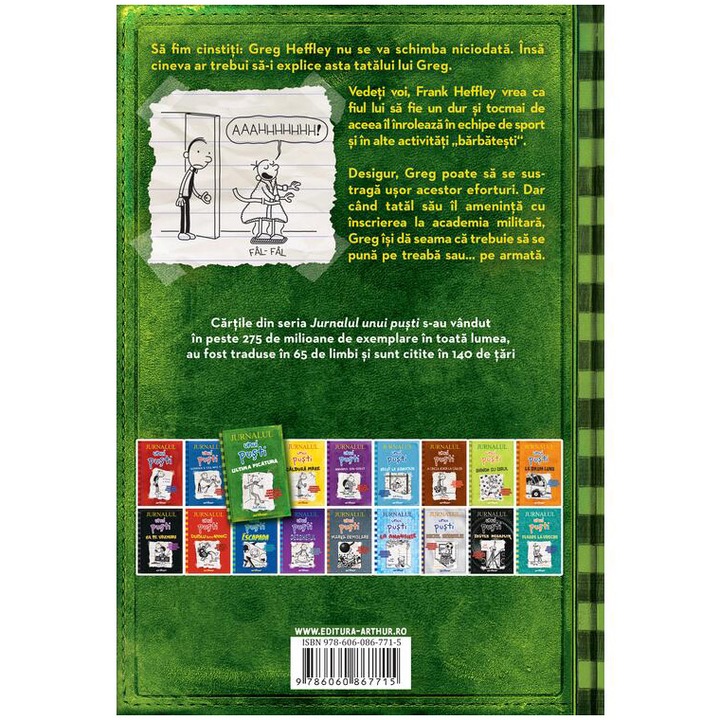 Jurnalul unui pusti 3. Ultima picatura, Jeff Kinney - eMAG.ro