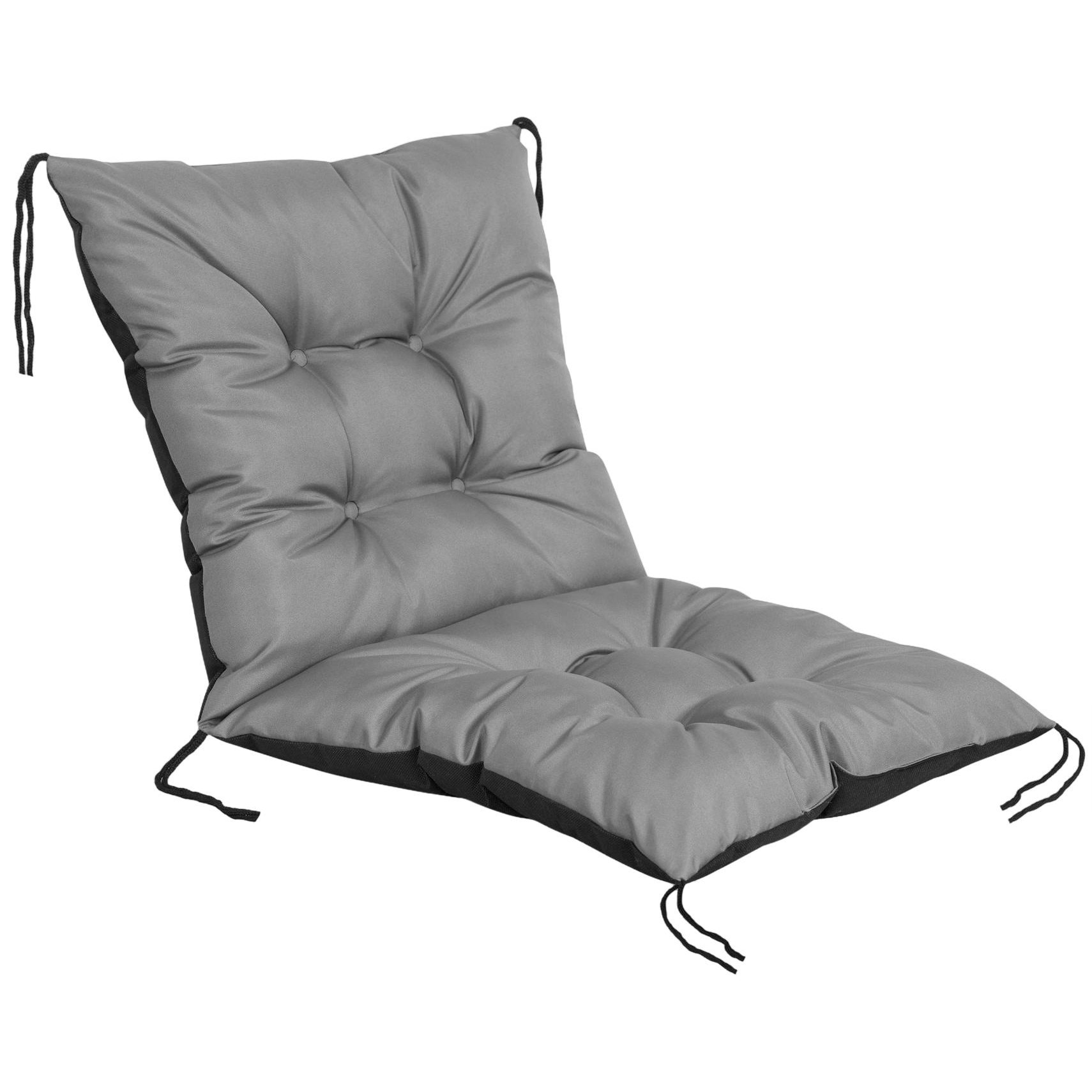 Perna scaun gradina, AIO Factory, PVC, 50x50x50 cm, Gri - eMAG.ro