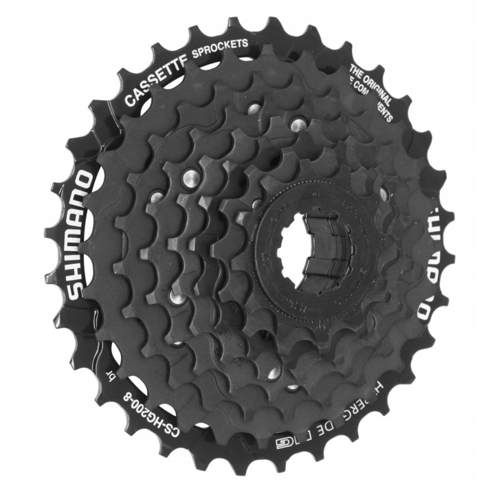 Pinioane bicicleta MTB Shimano, CS-HG200-8, Negru - eMAG.ro