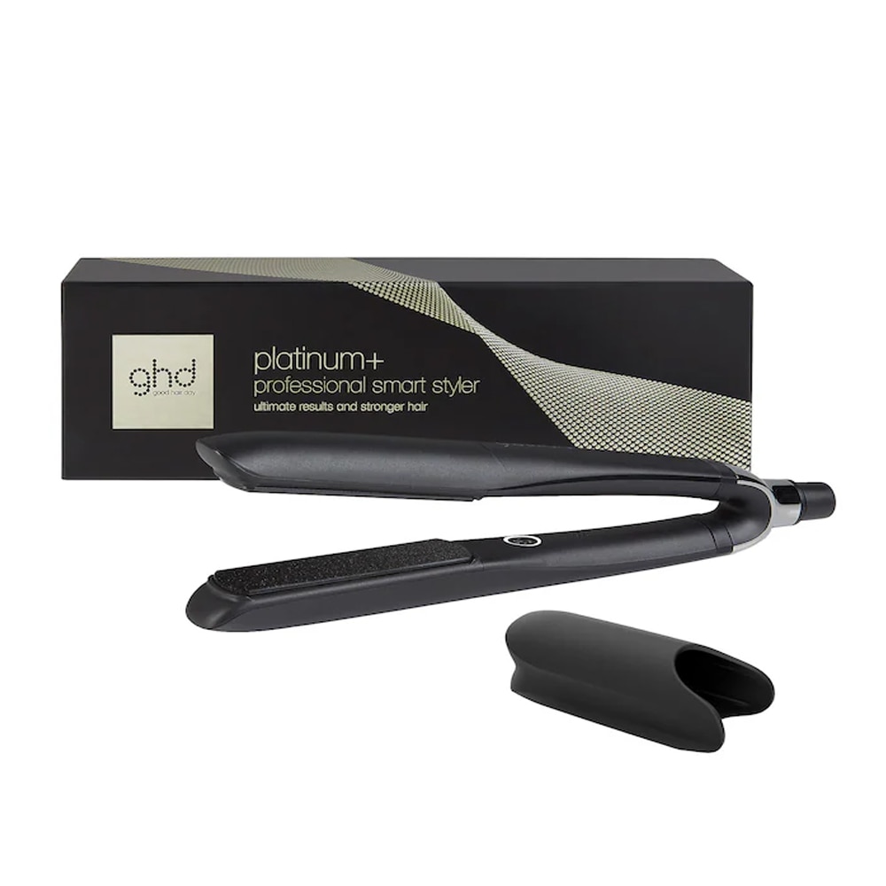 Професионална преса за коса GHD Platinum+ Styler #0610500 20-15, Технология ULTRA-ZONE, Черен ...