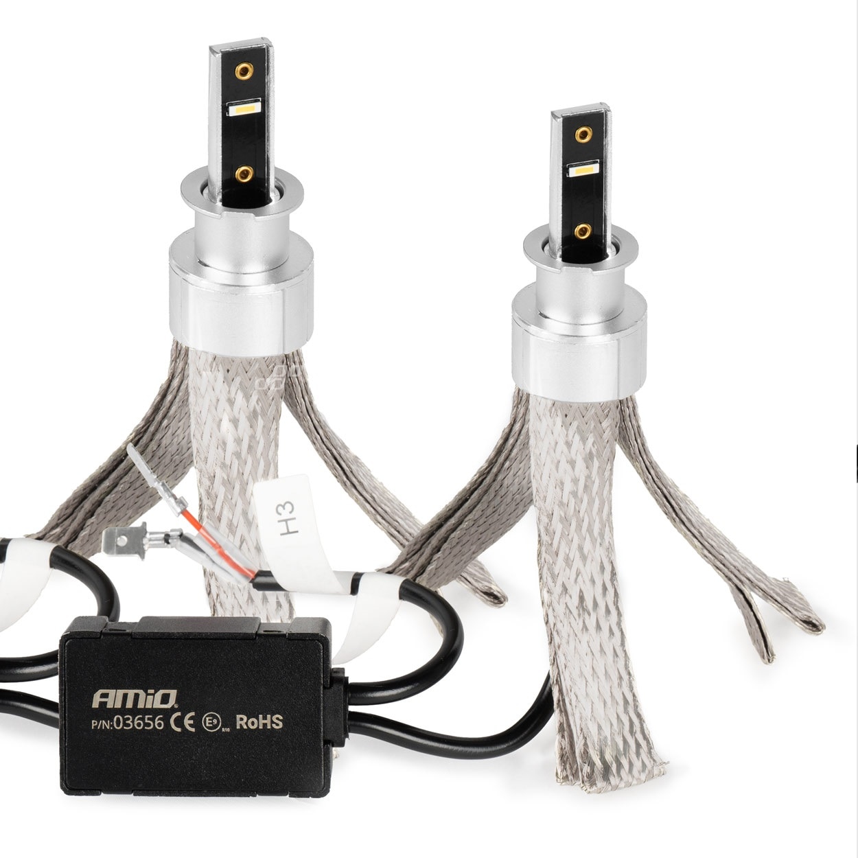 Комплект от 2 LED крушки Canbus, H3 6000K 12/24V - eMAG.bg