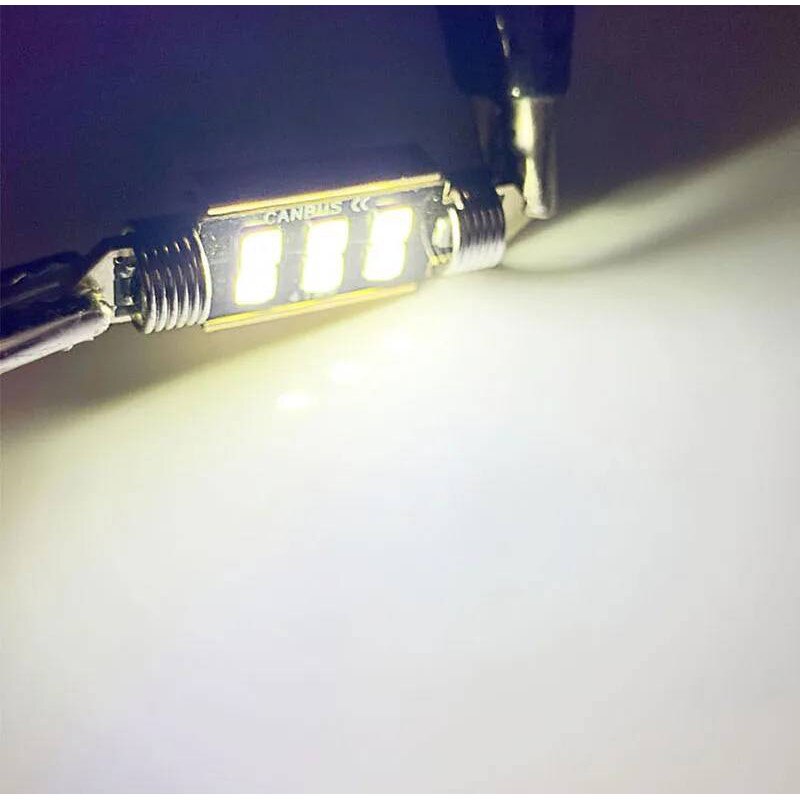 Set 2 bec LED C5W pentru plafoniera, numar inmatriculare cu canbus 41 ...