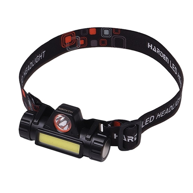 Lanterna Frontala de Cap, Bigshot BS34 Piramid, cu Acumulator, Cob Led ...