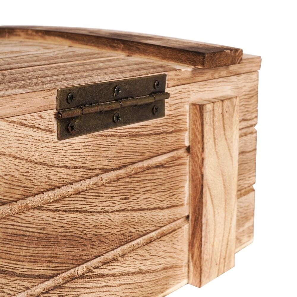 Cufar Din Lemn, Vilde, Decorativ, Pentru Conserve, Maro - eMAG.ro