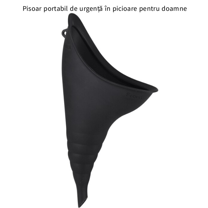 Pisoar portabil pentru femei, Portabil, Negru - eMAG.ro