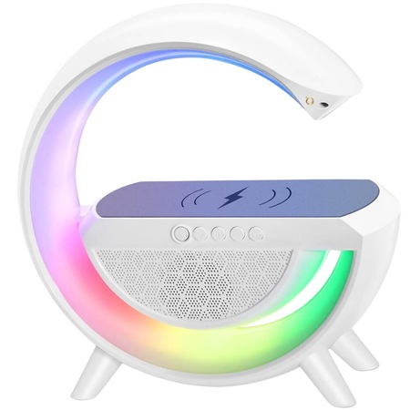 Lampa LED de interior cu Lumini colorate, Boxa cu Bluetooth cu ...